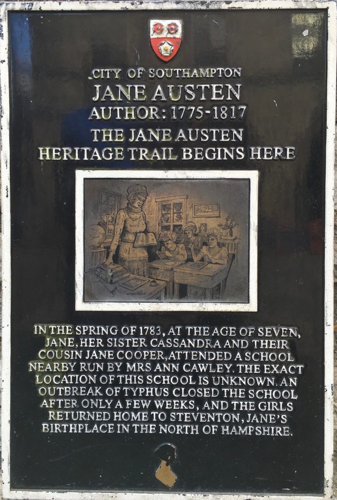Southampton: The Jane Austen Heritage Trail Tour
