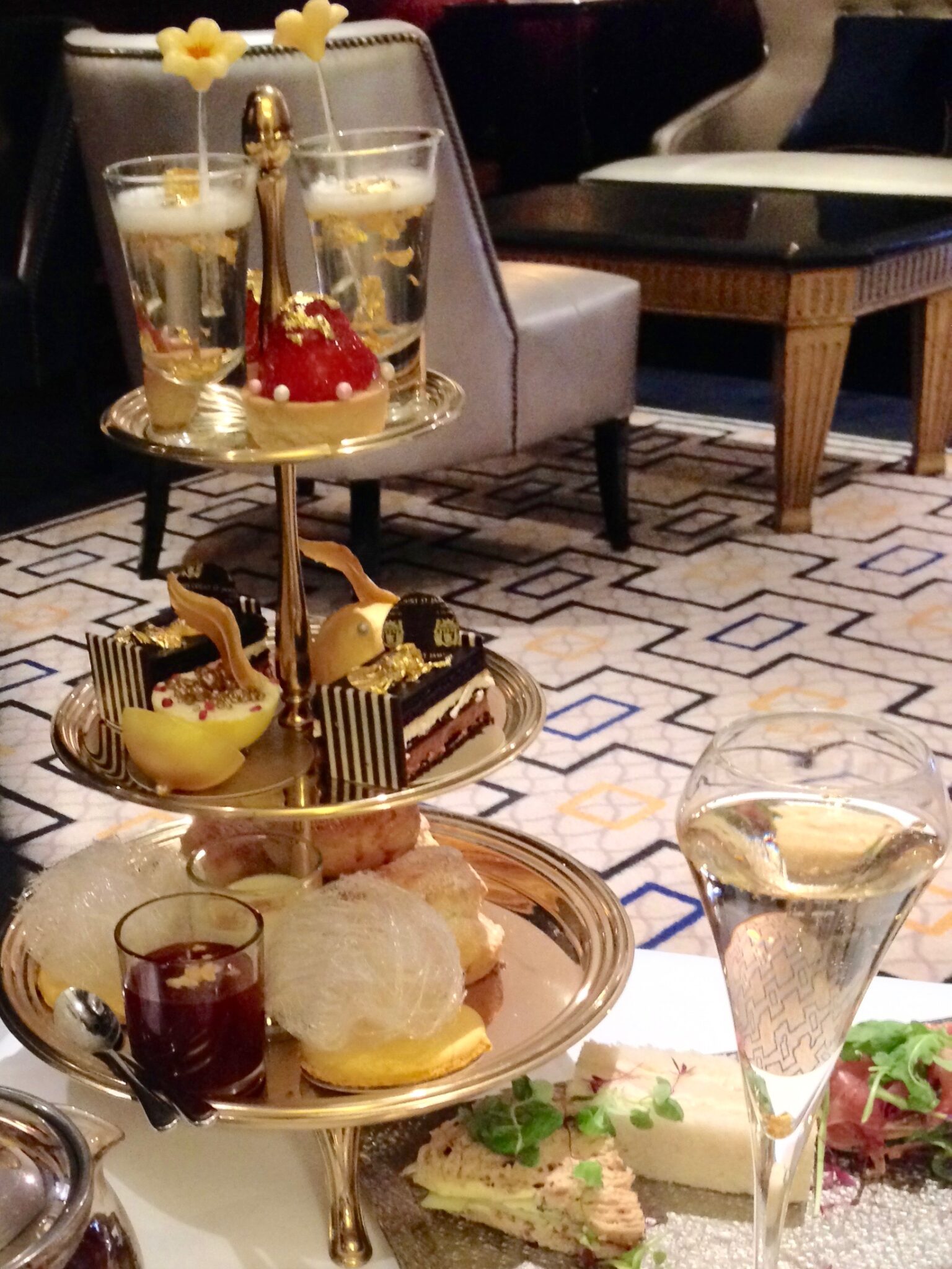 24 Karat Gold Afternoon Tea