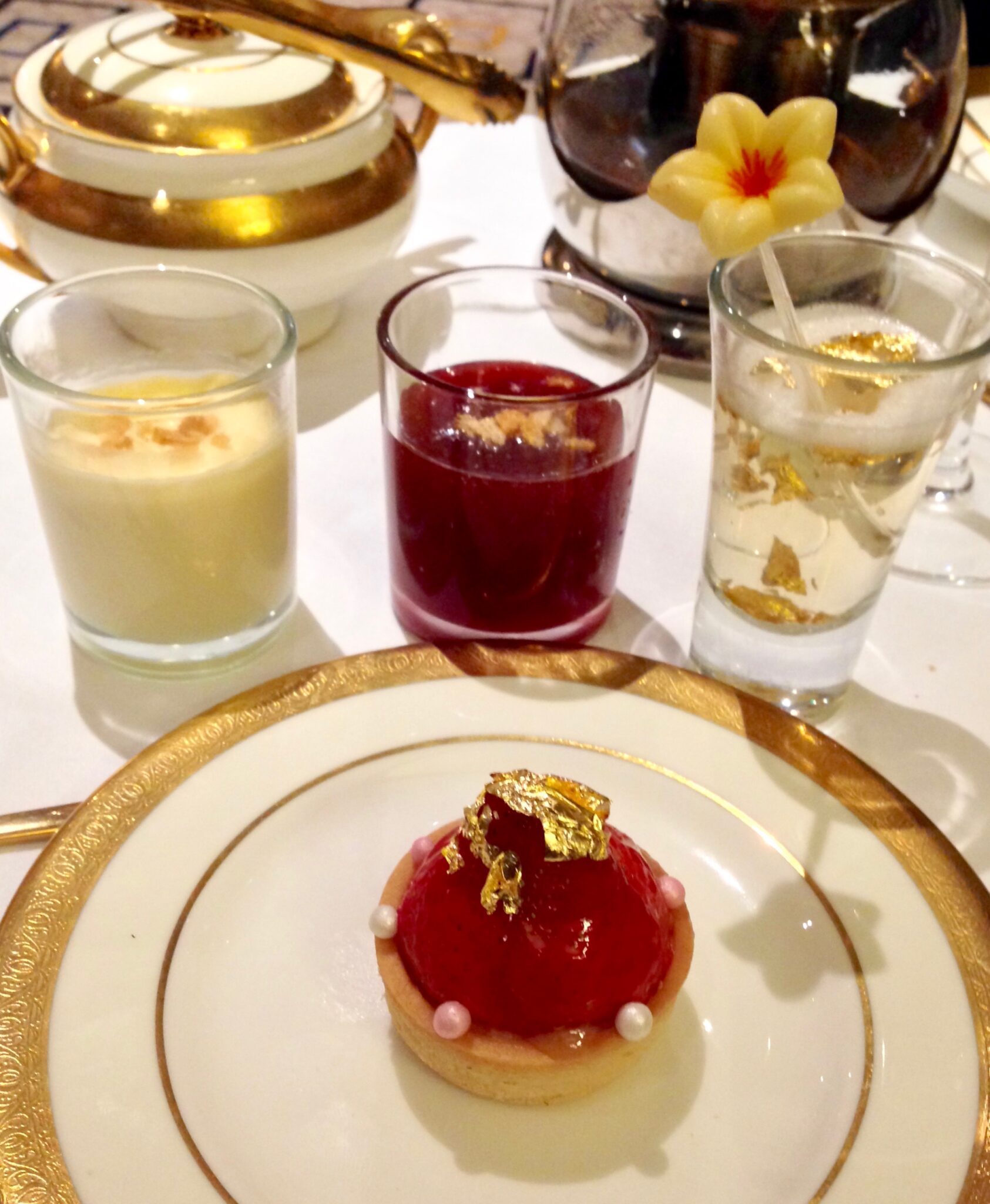 24 Karat Gold Afternoon Tea