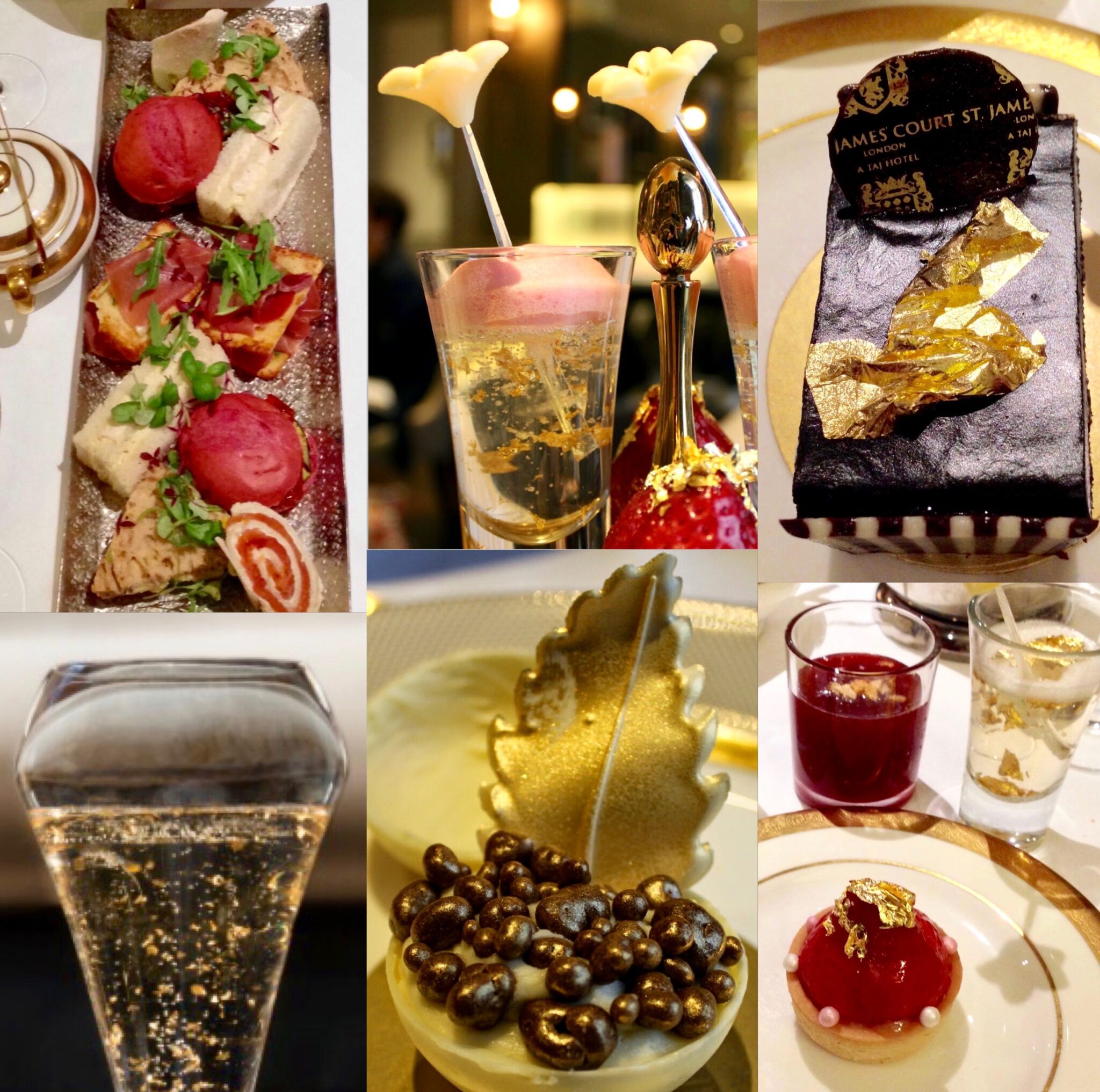 24 Karat Gold Afternoon Tea